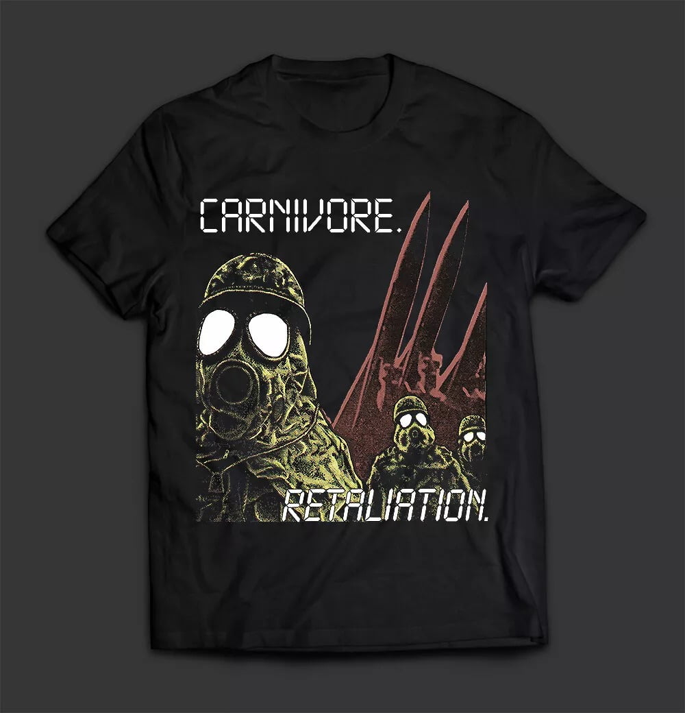CARNIVORE – Retaliation T-shirt Tee Men Women Size S to 5XL IM083 ...