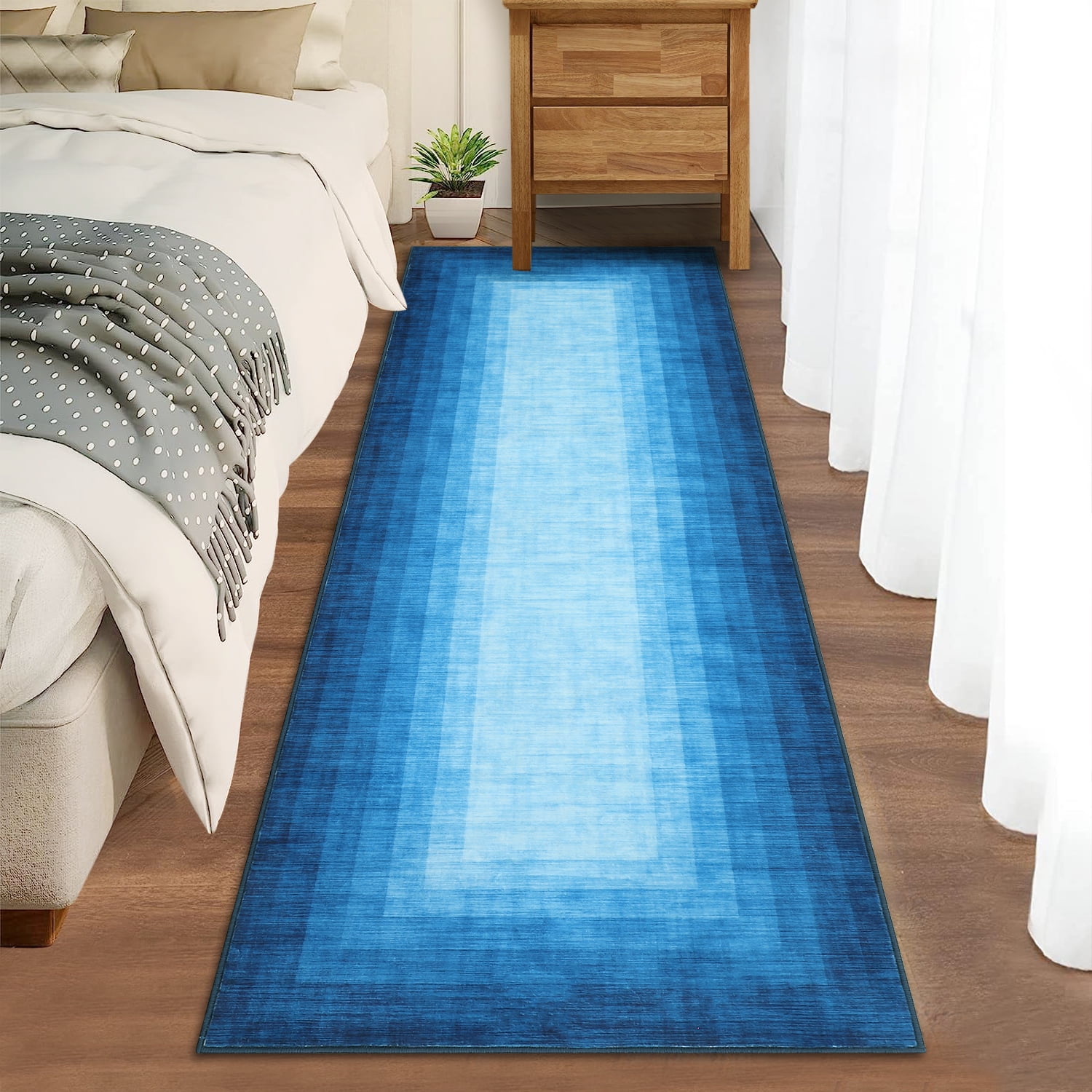 CAROMIO Rug Modern Bordered Area Rug for Living Room Dining Room Rug ...