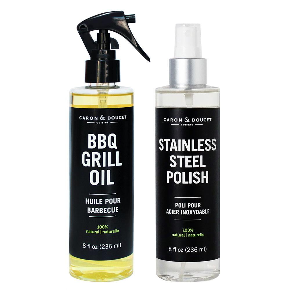 CARON & DOUCET - BBQ Grill Cleaning Oil & Stainless Steel Polish | Best ...