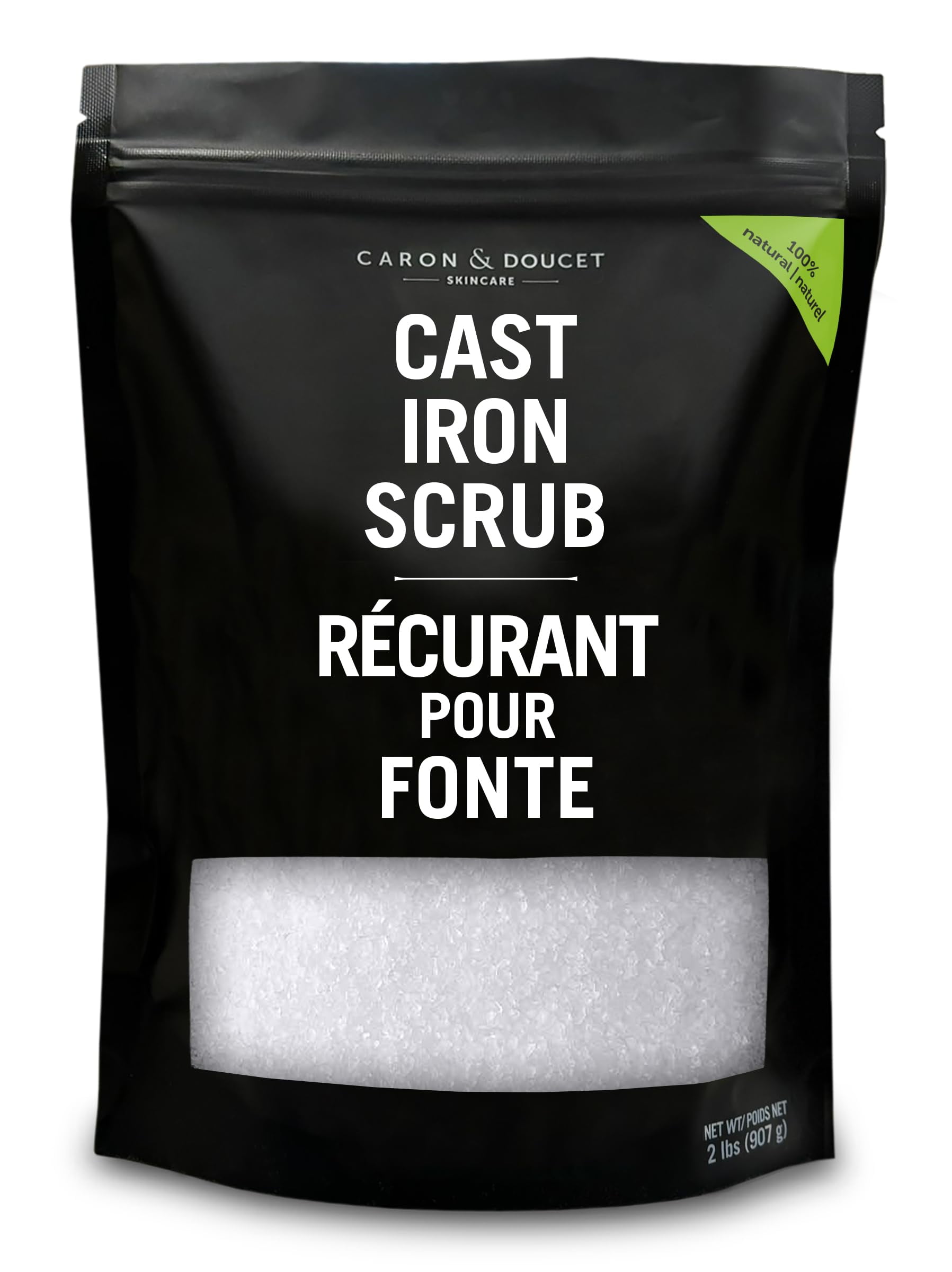 CARON & DOUCET - Cast Iron Cleaning & Restoring Scrub | 100% Natural ...