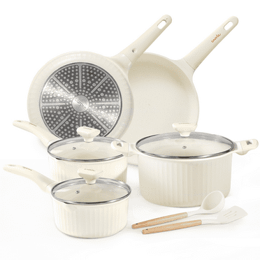 GreenPan Reserve 10-Piece Nonstick Cookware Set, Anodized Aluminum ...