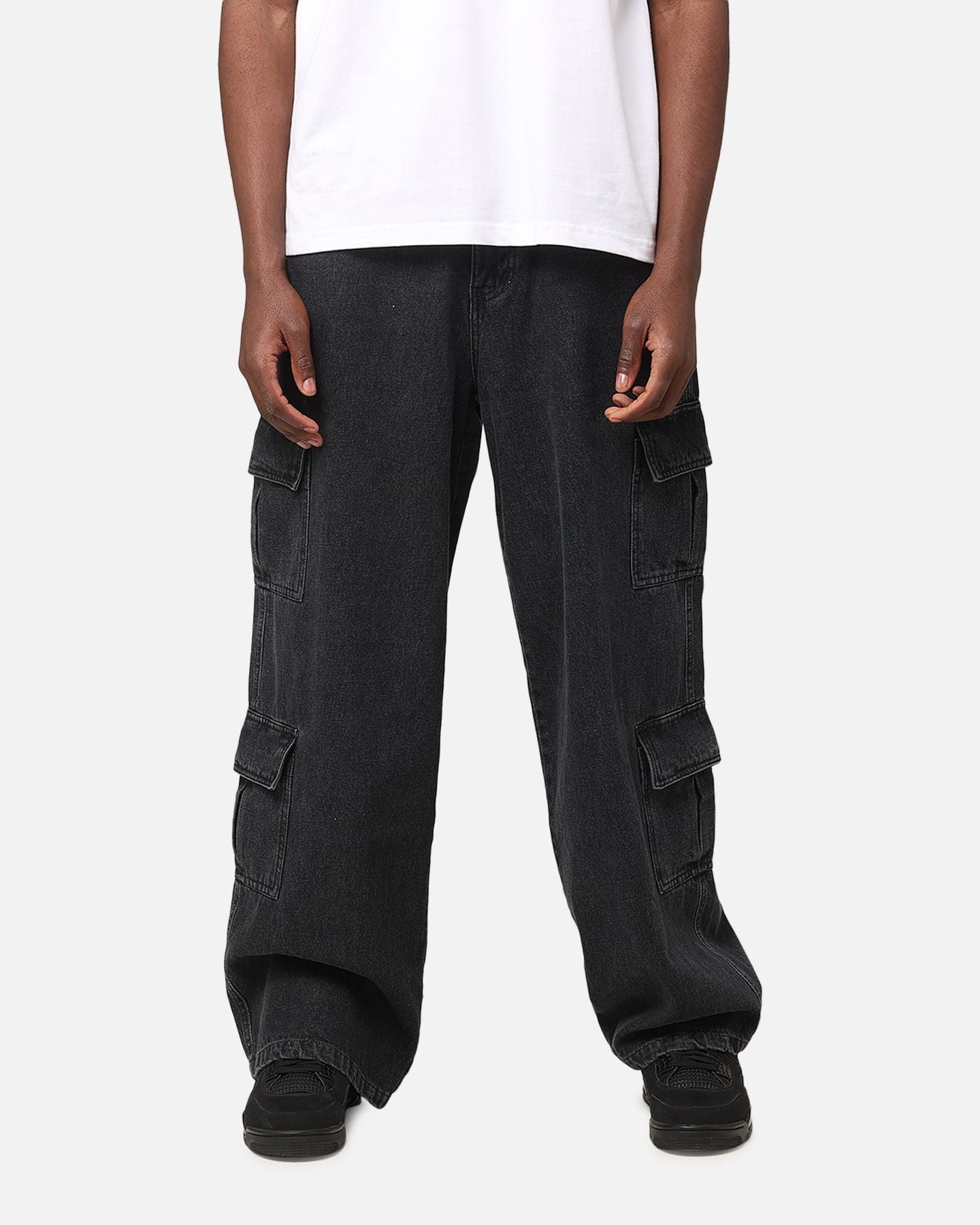 CARRE Baggy Cargo Jeans - Walmart.com