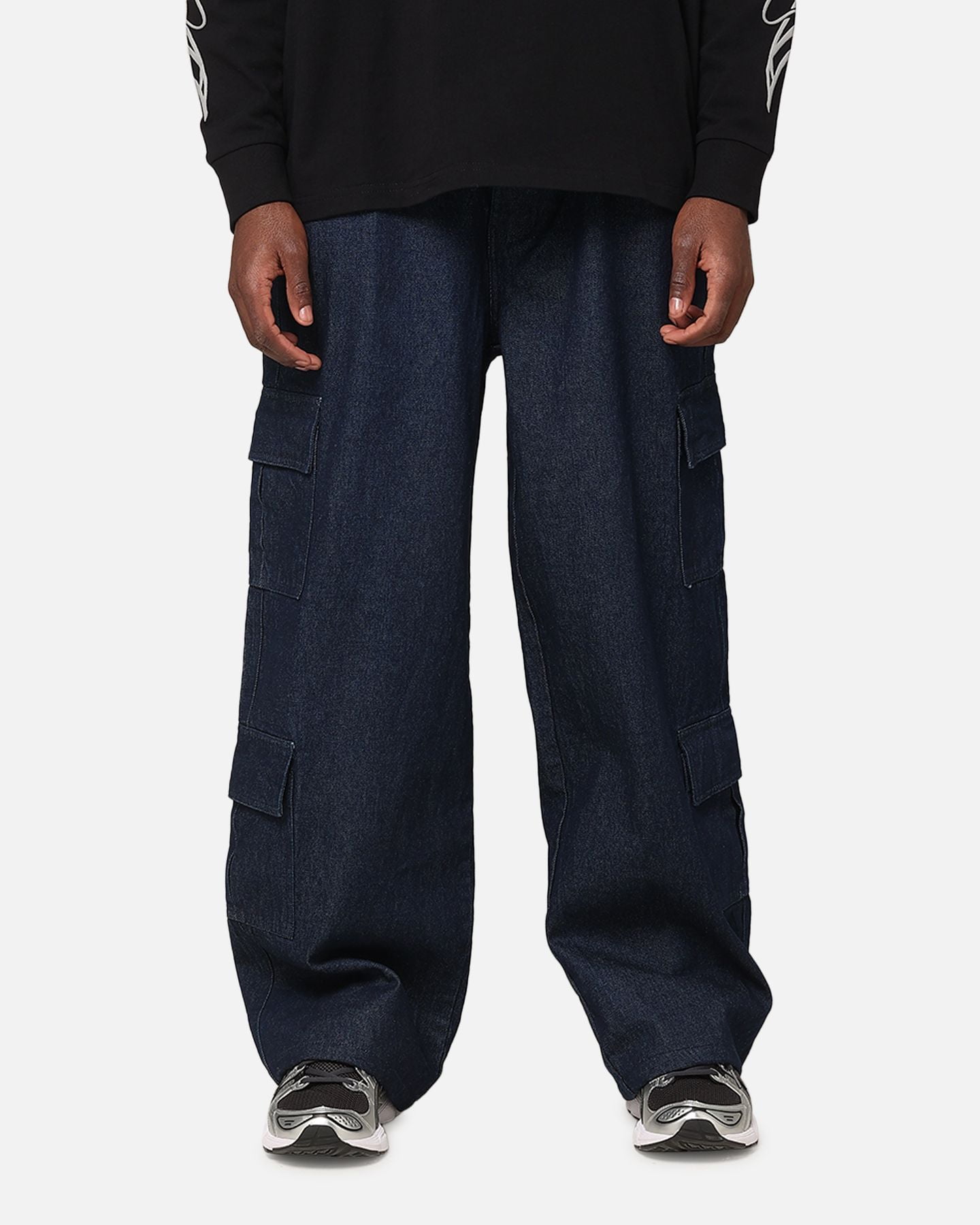 CARRE Baggy Cargo Jeans - Walmart.com