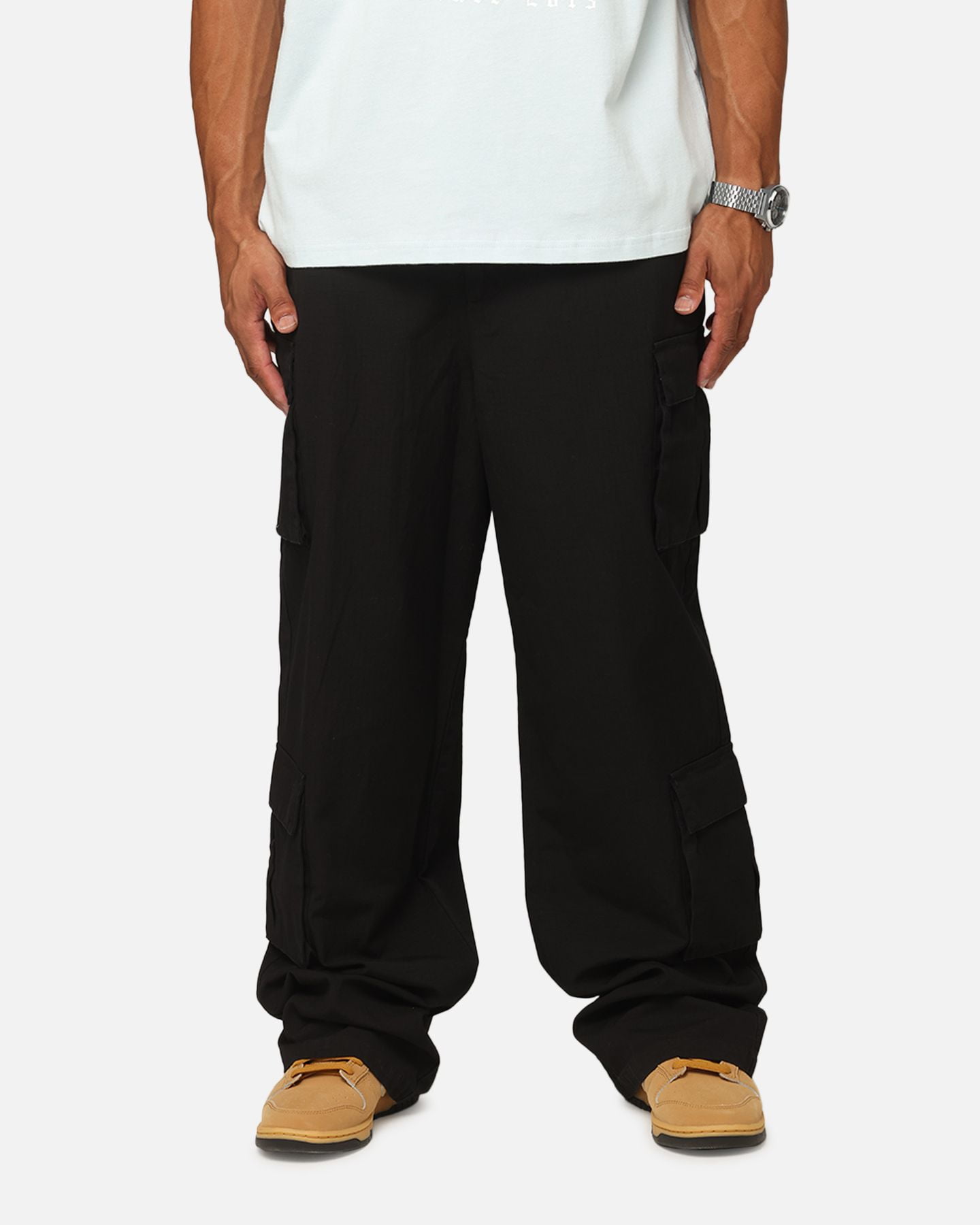 CARRE Tactical Baggy Cargo Pants, Black, 34 - Walmart.com