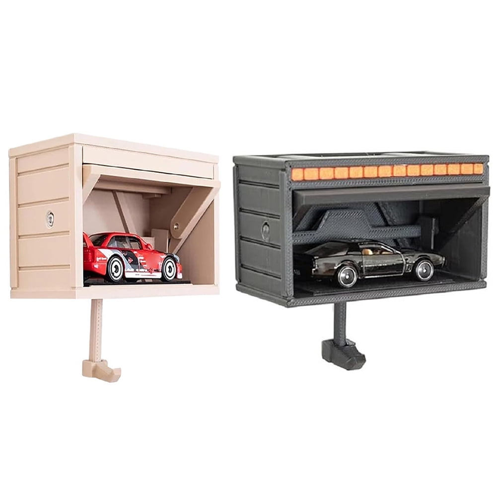 CARRFA 2PCS Key Holder for Wall, 3D Car Garage Key Holder Wall Mount ...