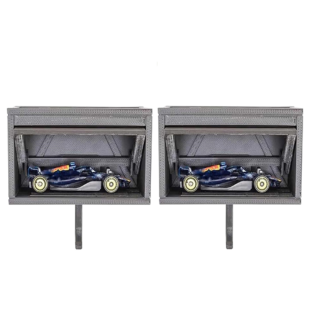 CARRFA 2PCS Key Holder for Wall, 3D Car Garage Key Holder Wall Mount ...