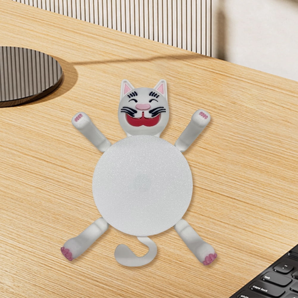 CARRFA Creative 3D Print Cat Coasters, Insulated Kitten Mug Holder ...