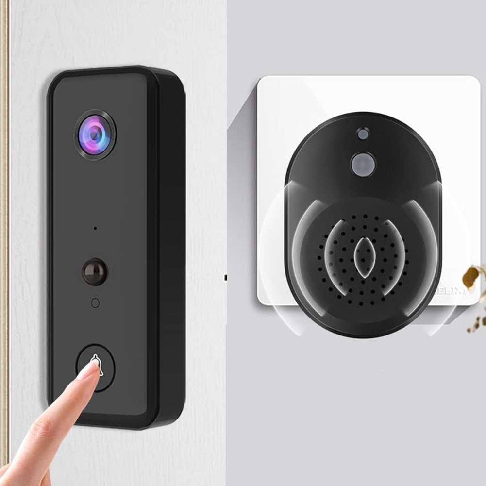 CARRFA H9 Visual Doorbell Camera Wireless, Smart Doorbell Two-Way Talk ...