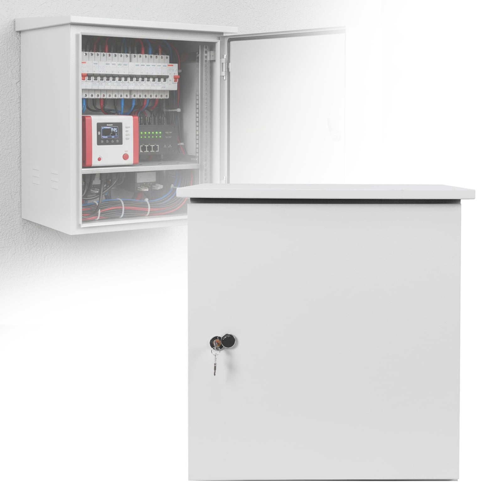CARRFA Waterproof Metal Electrical Junction Box, Heavy Duty Electrical ...