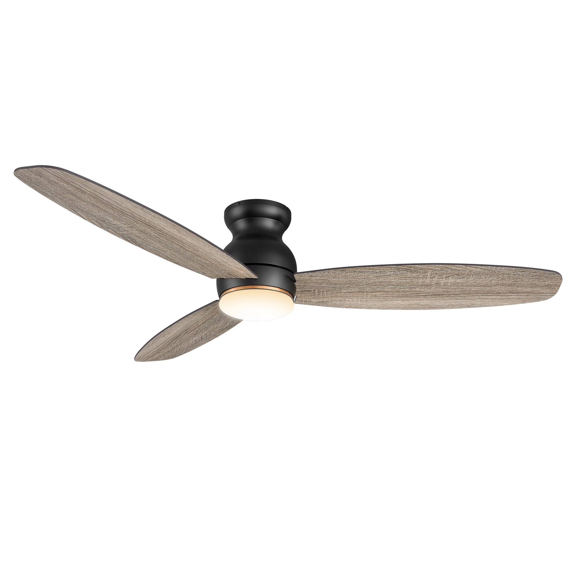 CARRO Arran 60" 3 Blades Large Indoor Ceiling Fan with Remote and Light ...