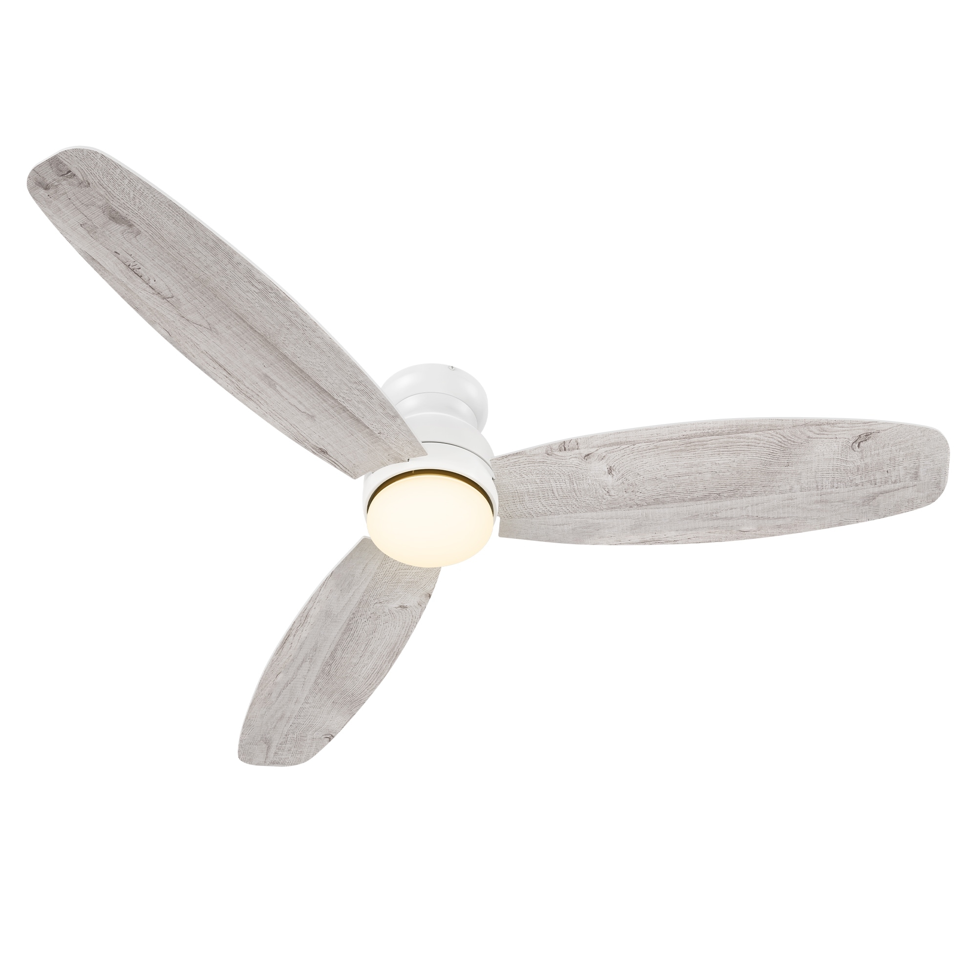 CARRO Reed 60-inch Indoor Ceiling Fan with Remote,Dimmable LED Light ...