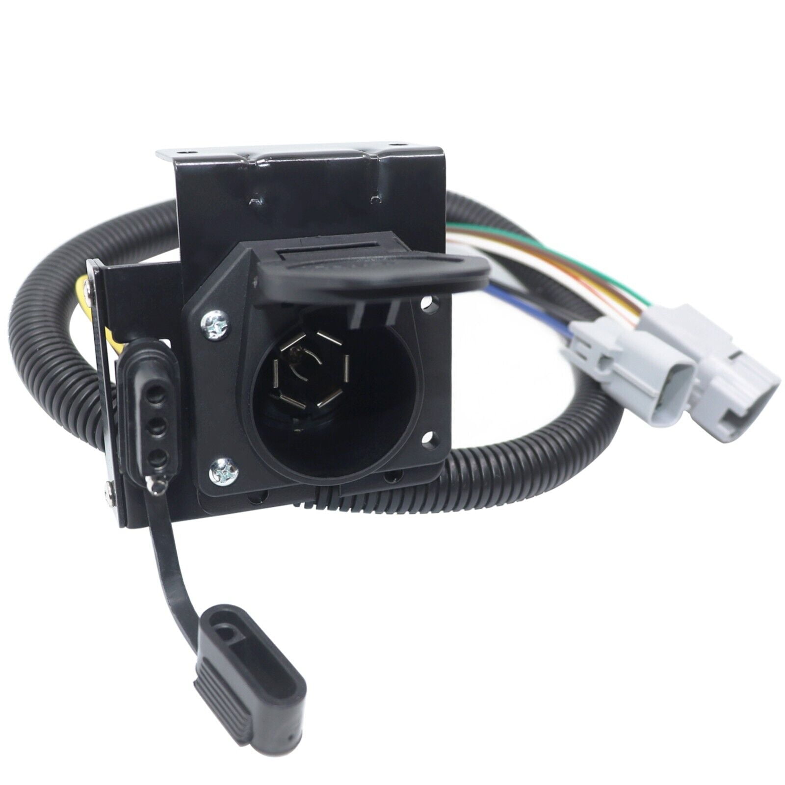 CARROFIX Multi-Tow 7-Way Blade and 4-Way Flat Vehicle Trailer Connector ...
