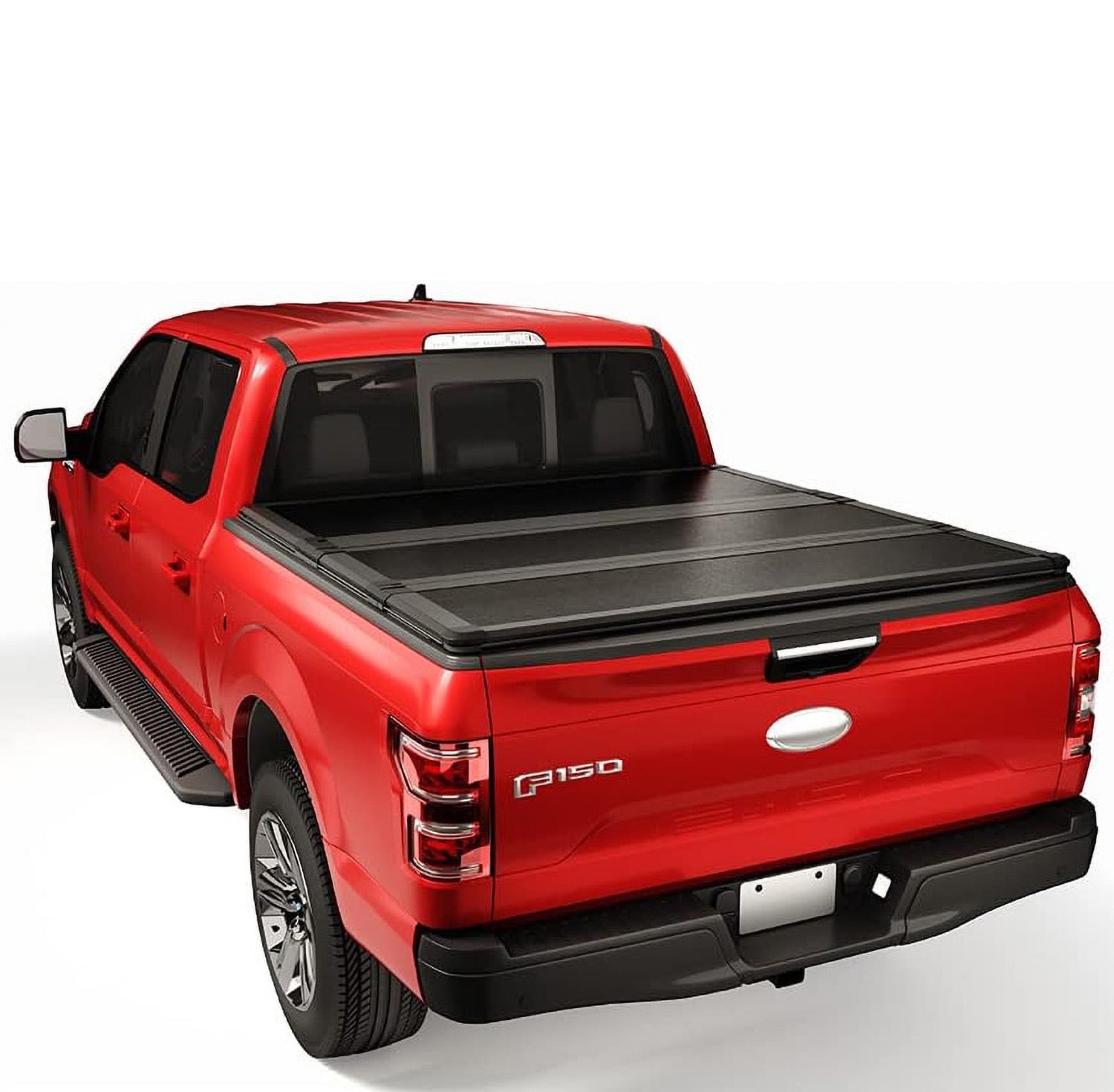 CARSDIY Hard Tri-Fold Tonneau Cover Replacement for 2015-2024 Ford F ...