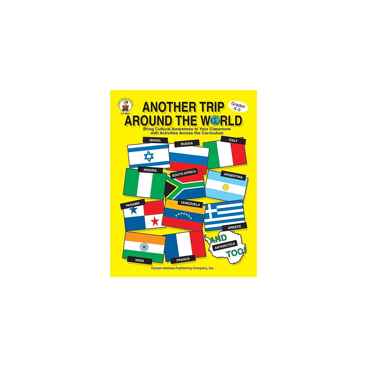 CARSON-DELLOSA Another Trip Around the World Resource Book 804 ...