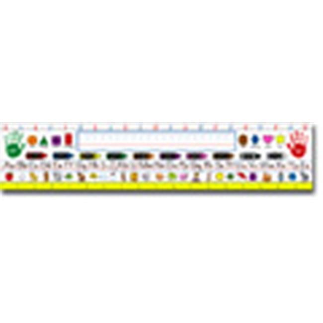 Carson Dellosa Cd 2071 Nameplates Traditional Manuscript 36 Pk 18 X 4