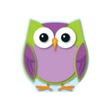 CARSON-DELLOSA Colorful Owl Cut-Outs 120133 - Walmart.com