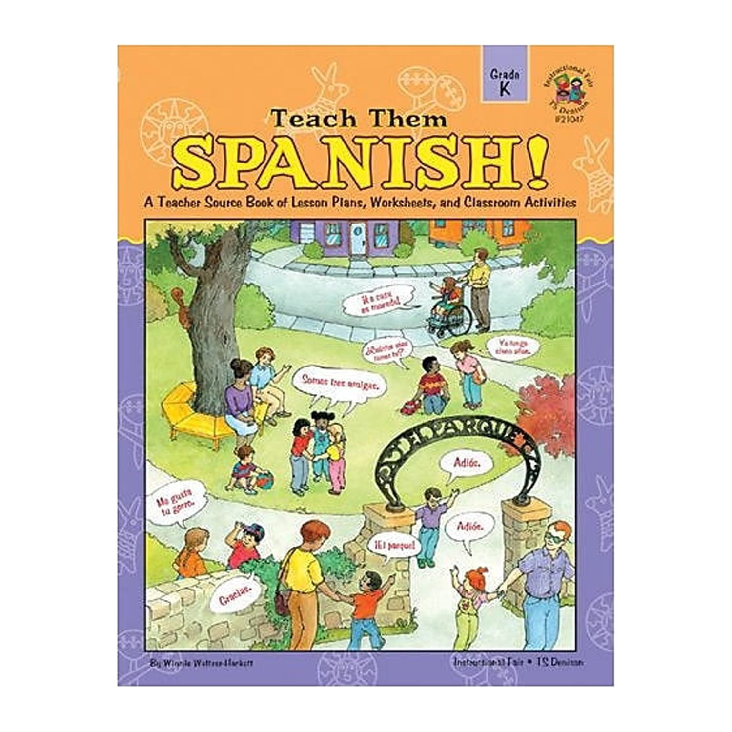 CARSON-DELLOSA Teach Them Spanish Kindergarten 21047 - Walmart.com