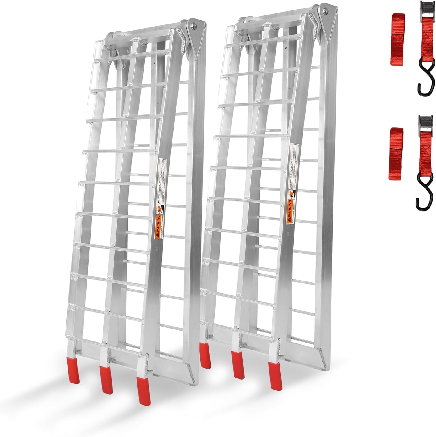 CARSTY Loading Ramps for Pickup Trucks, 2PC 7.5 FT, 1500lbs Capacity ...