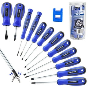 "CRAFTSMAN 12-Piece Screwdriver Set, Heat-Treated Alloy Steel, Phillips ...