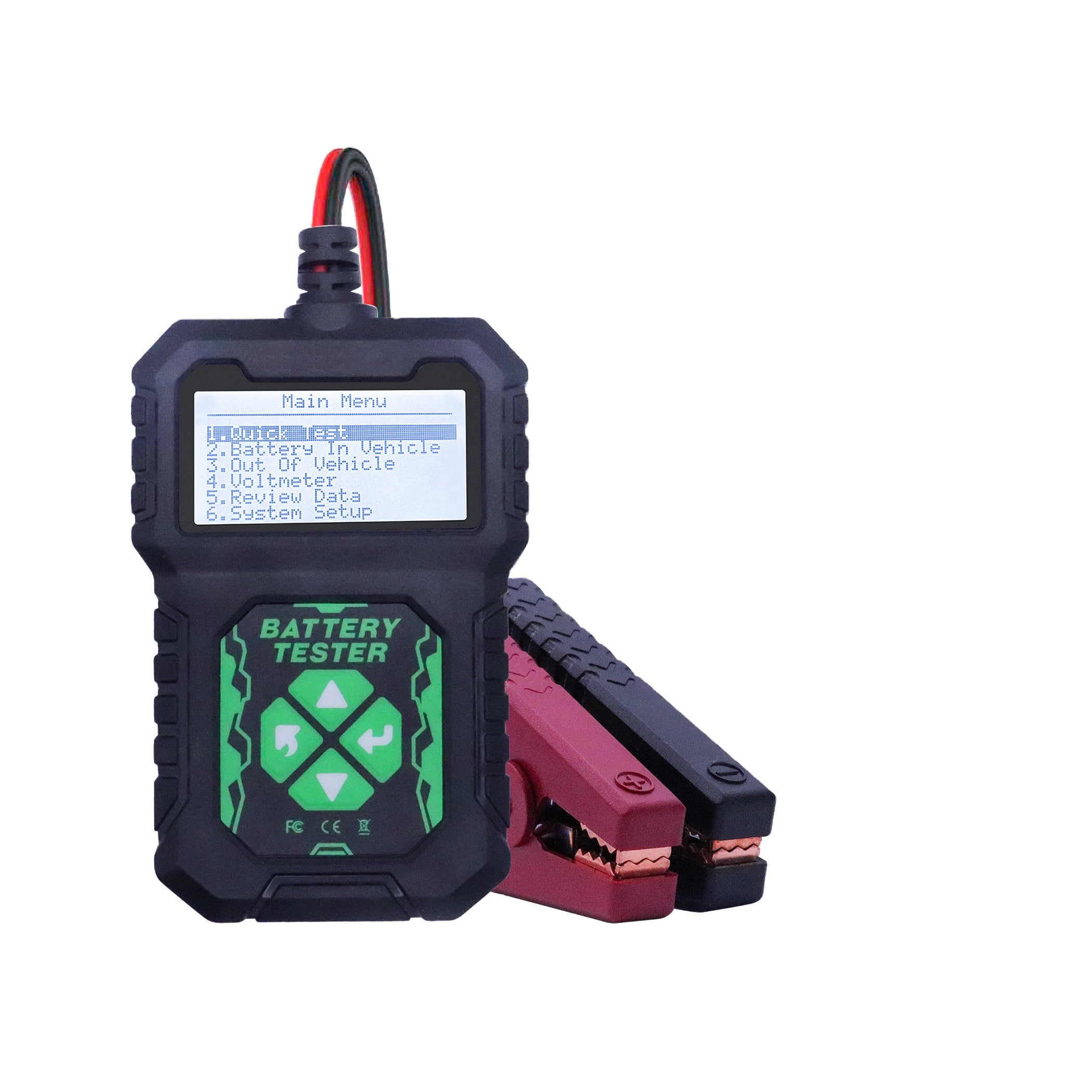 CARTMAN 12V Car Battery Tester, 100-2000 CCA Load Tester, Digital ...