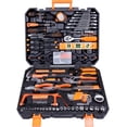 CARTMAN 168 Piece Tool Set, Household Repair Kit, Plastic Storage Case ...