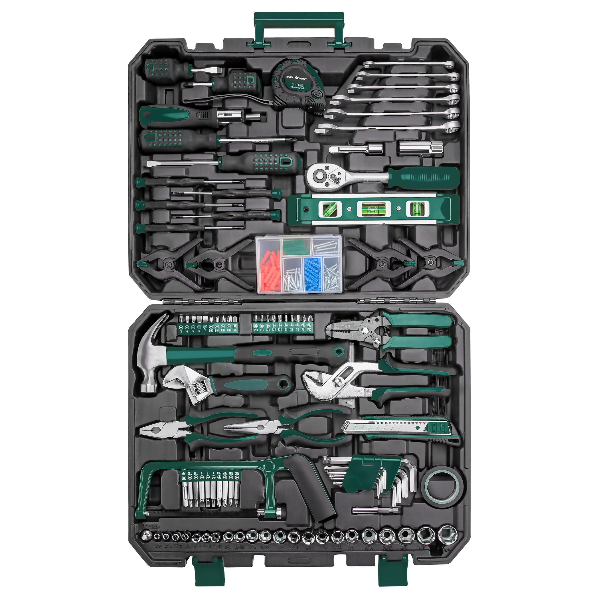 CARTMAN 238-Piece Tool Set with Socket Wrench & Auto Repair Tools Mixed ...