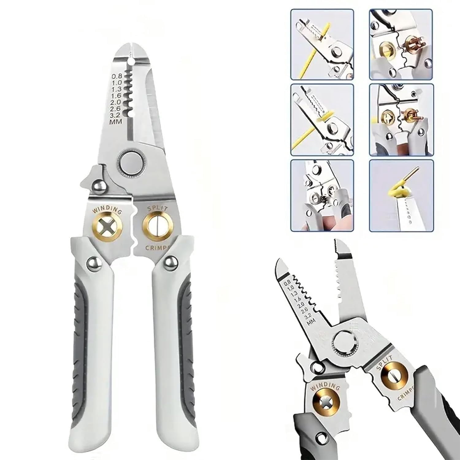 CARTSHOPPER Professional Special Wire Stripper For ElectricianUpgraded ...