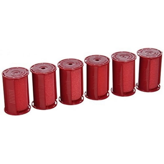 Caruso Large Hair 6 Piece Jumbo Rollers, Easy to Use, Salon Quality ...