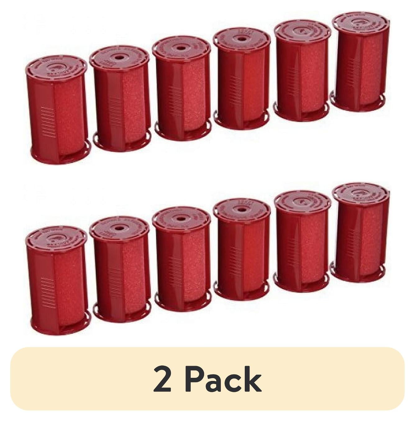 (2 pack) CARUSO 6 PIECE JUMBO ROLLERS - Walmart.com