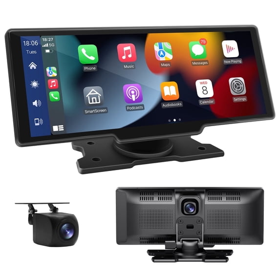 CARABC 9.3 Inch Car Multimedia Touchscreen Radio with Apple CarPlay ...