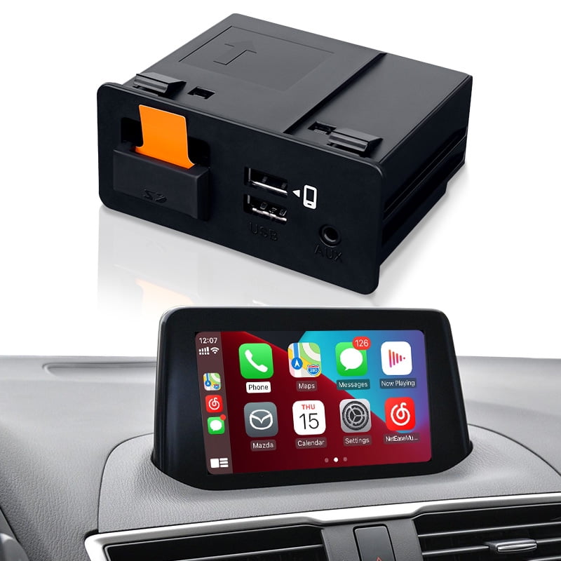 CARabc Mazda Carplay Stereo Upgrade Retrofit Kit Interface for 2014-2021 Mazda, Apple Carplay ...