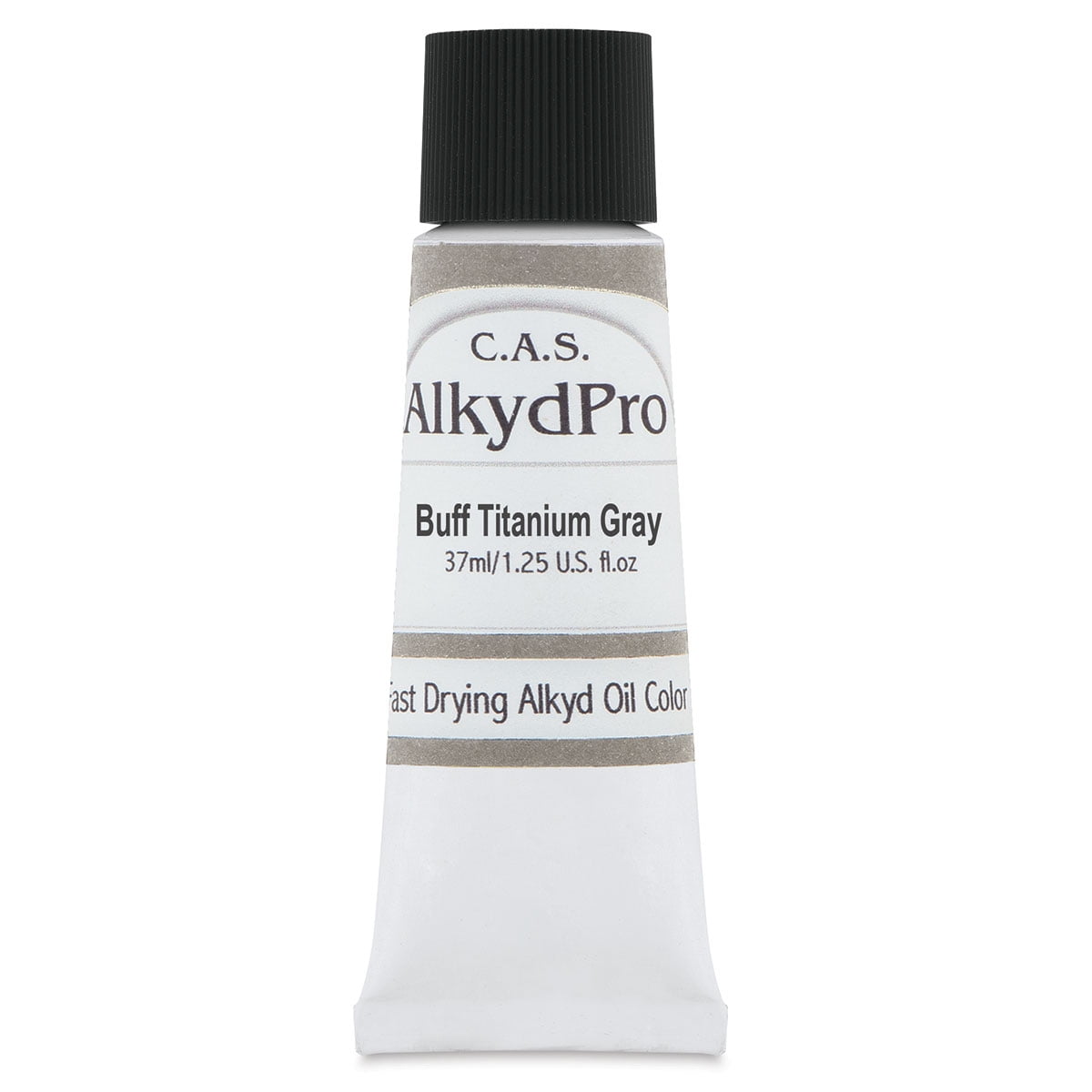 CAS AlkydPro Fast-Drying Alkyd Oil Color - Buff Titanium Gray, 37 ml ...