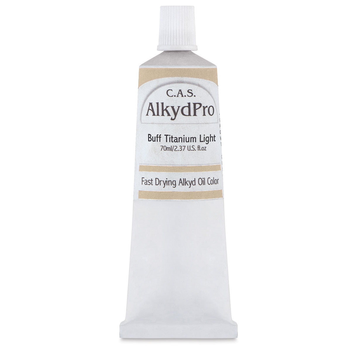 CAS AlkydPro Fast-Drying Alkyd Oil Color - Buff Titanium Light, 70 ml ...