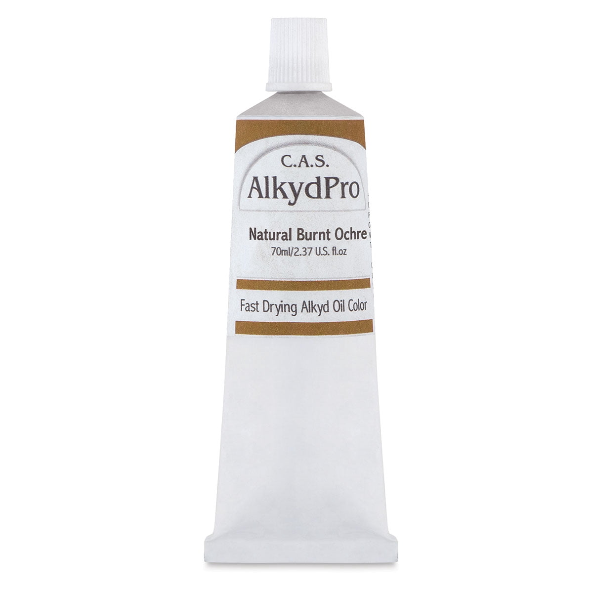CAS AlkydPro Fast-Drying Alkyd Oil Color - Natural Burnt Ochre, 70 ml ...