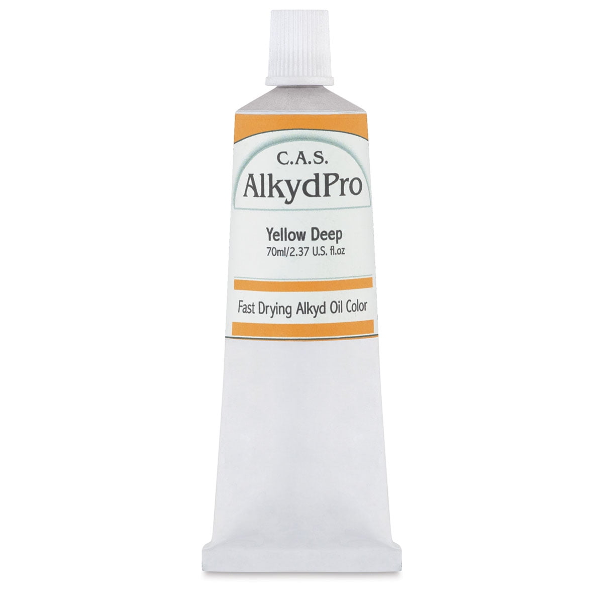 CAS AlkydPro Fast-Drying Alkyd Oil Color - Yellow Deep, 70 ml tube ...