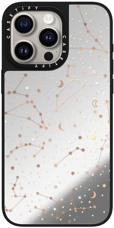 CAS_ETi_FY Mirror iPhone 15 Pro Max Case [Reflective / 4.9ft Drop ...
