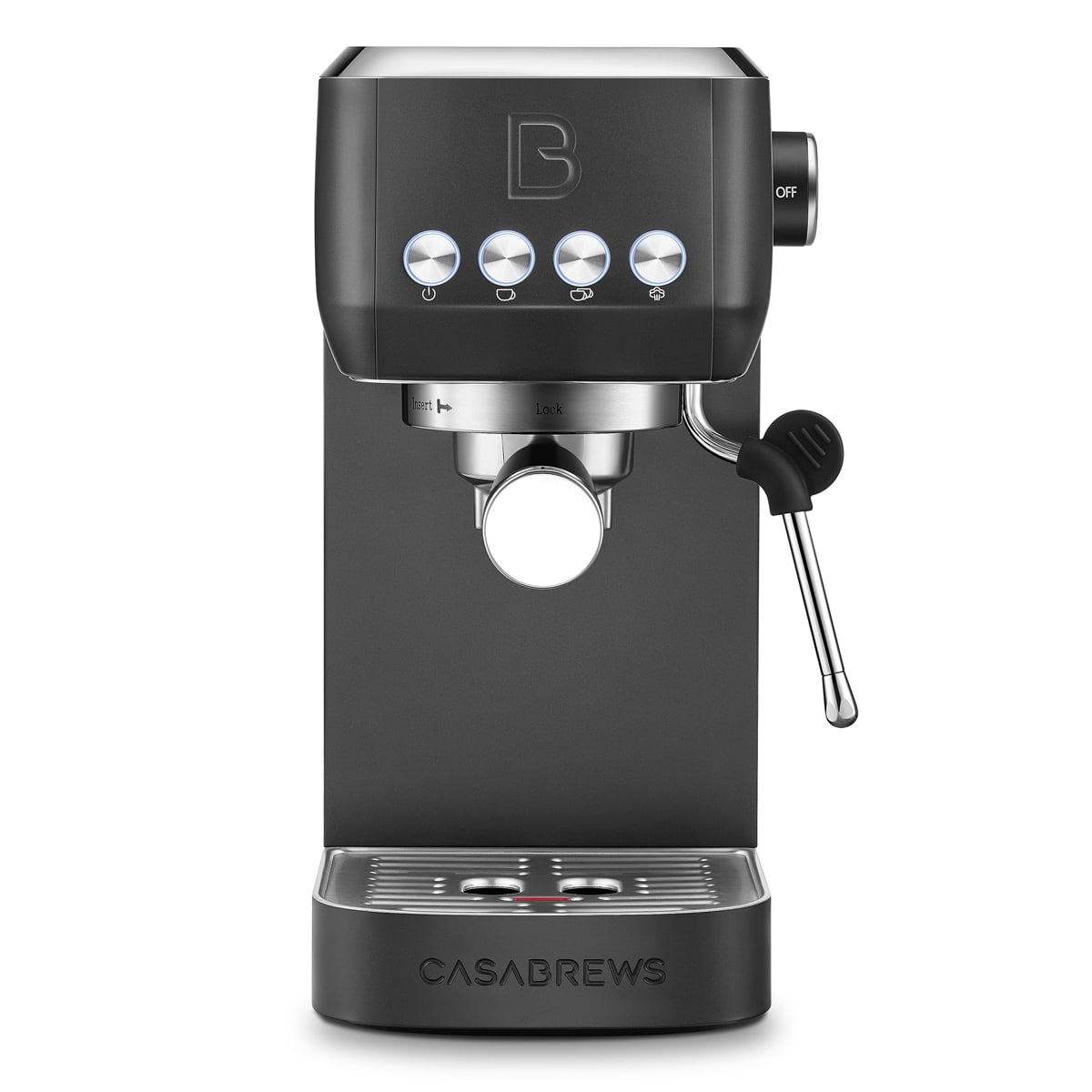 CASABREWS 3700 Essential 20-Bar Espresso Machine and Coffee Maker ...