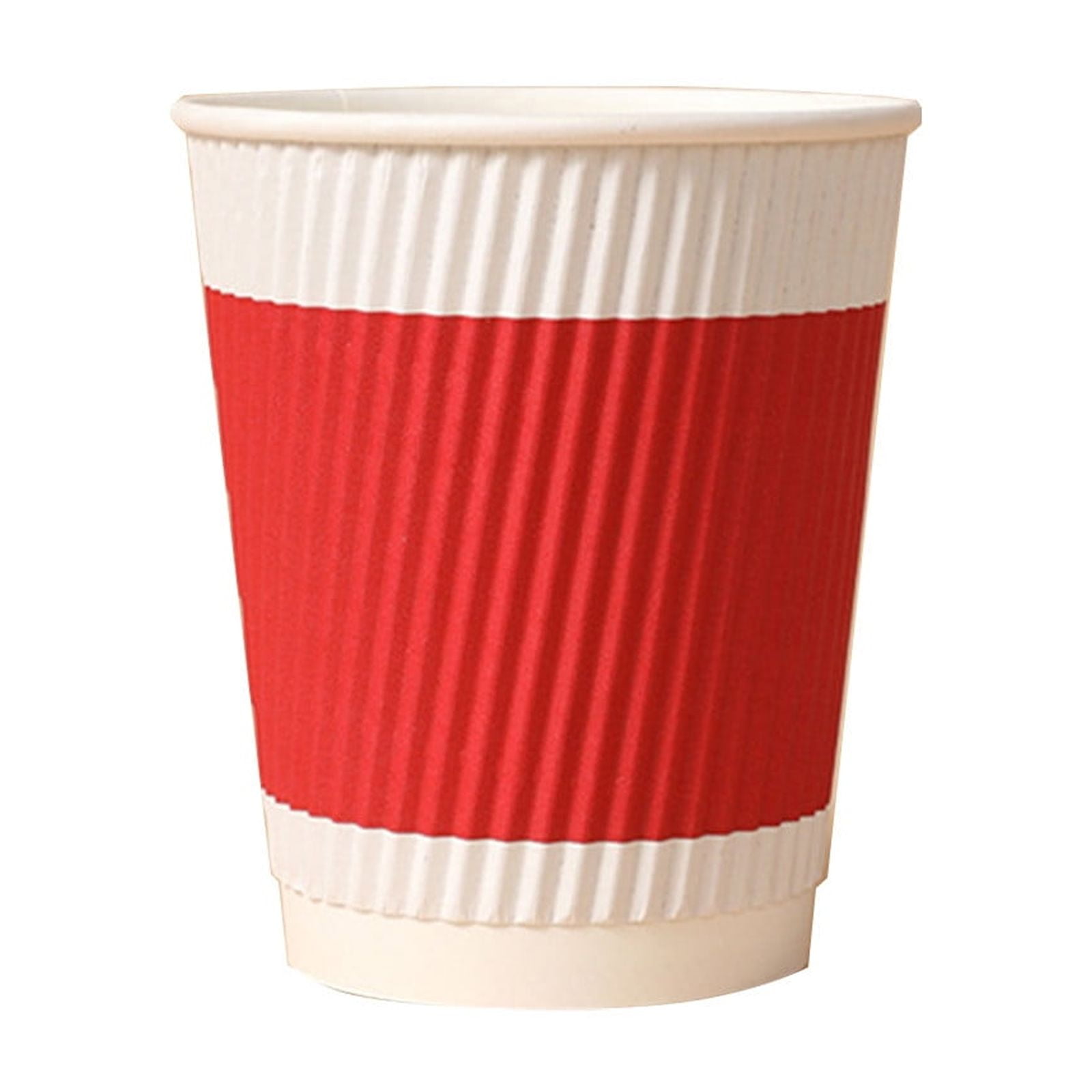 CASAFUN 20 Pack Disposable Coffee Cups, Corrugated Triple Wall To Go ...