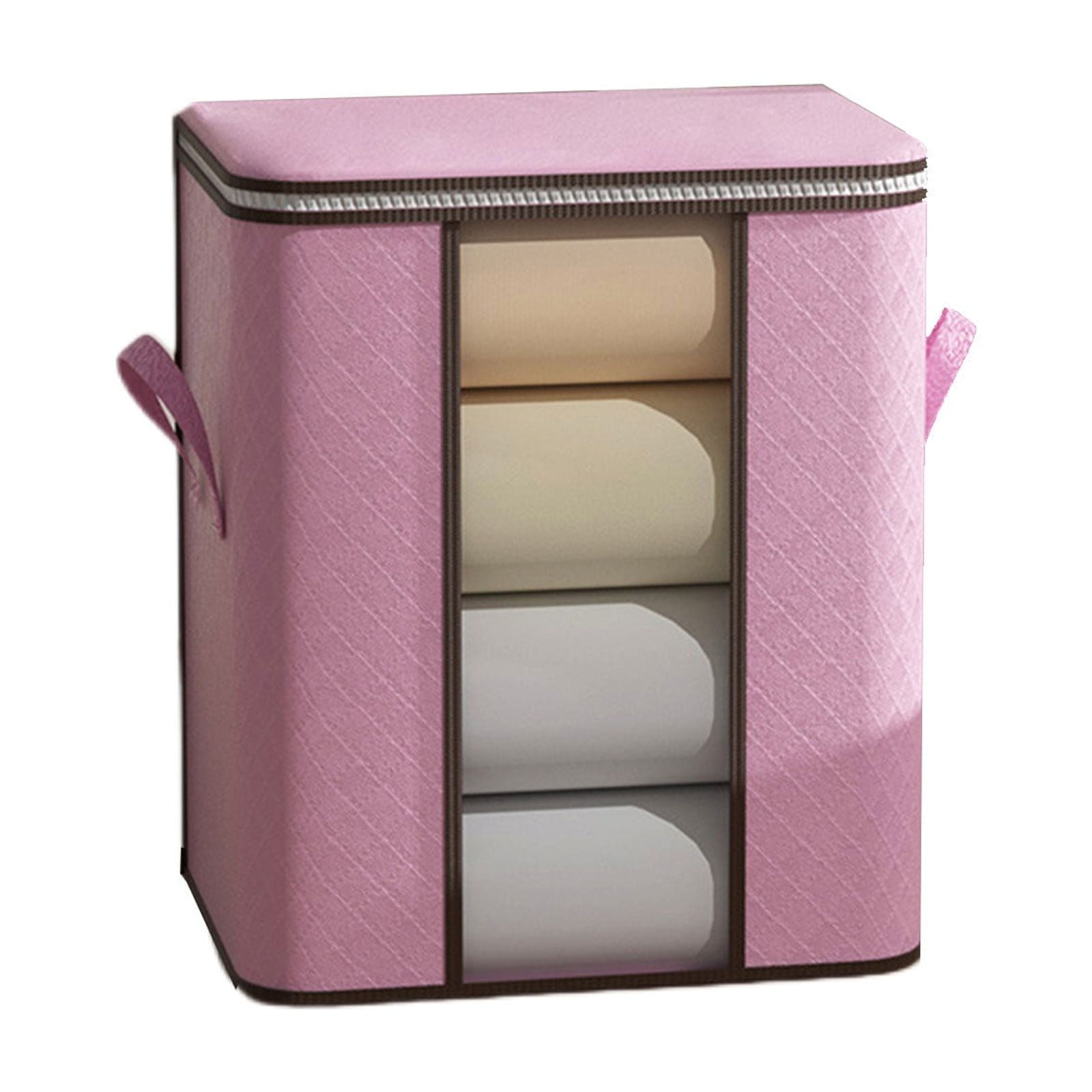 CASAFUN 70L Large Storage Box with Handle for Moving and Storage ...