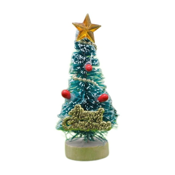 CASAFUN Artificial Mini Merry Christmas Trees,Desktop Needle Pine Tree ...