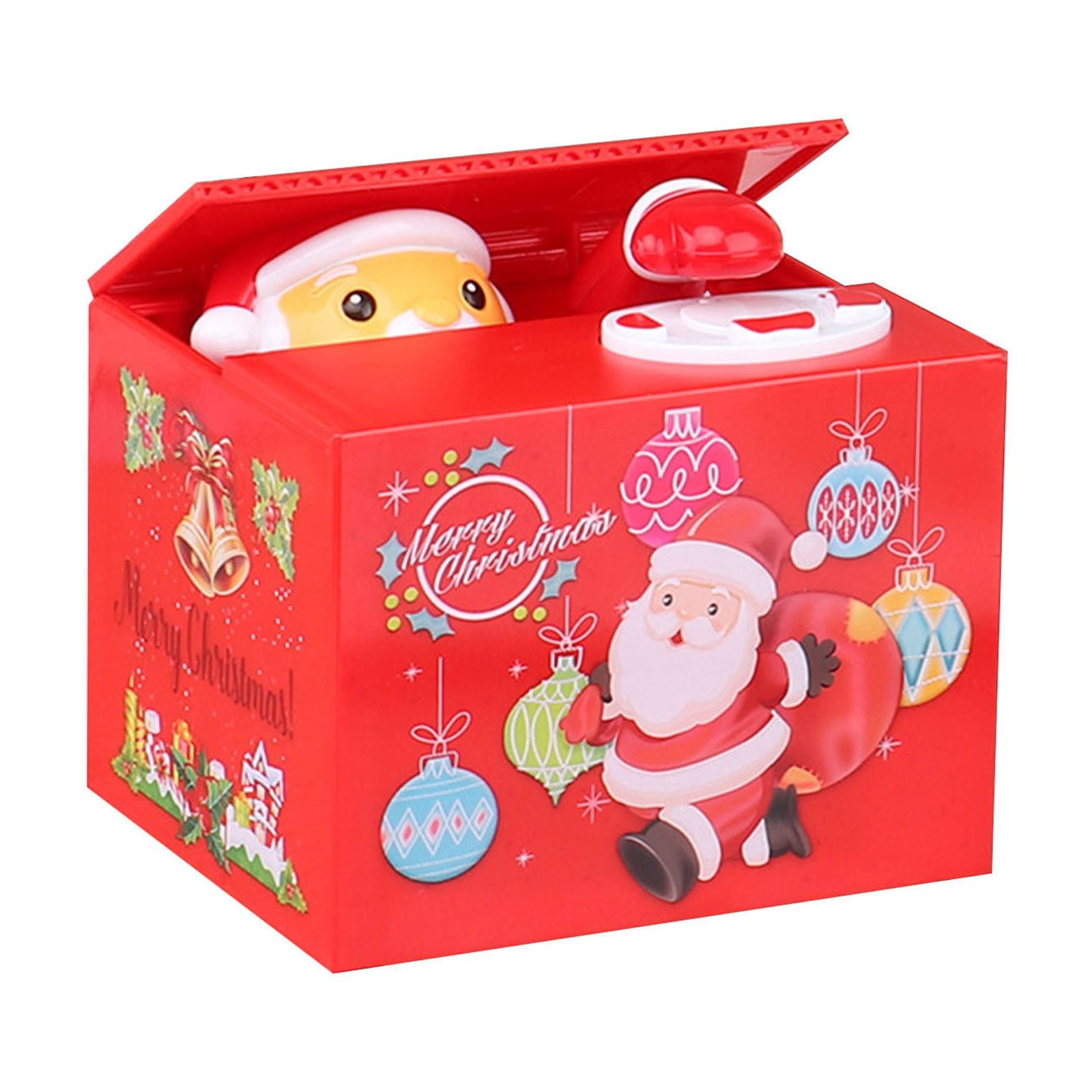 CASAFUN Christmas Stealing Money Bank, Piggy Bank for Kids, Coin Bank ...