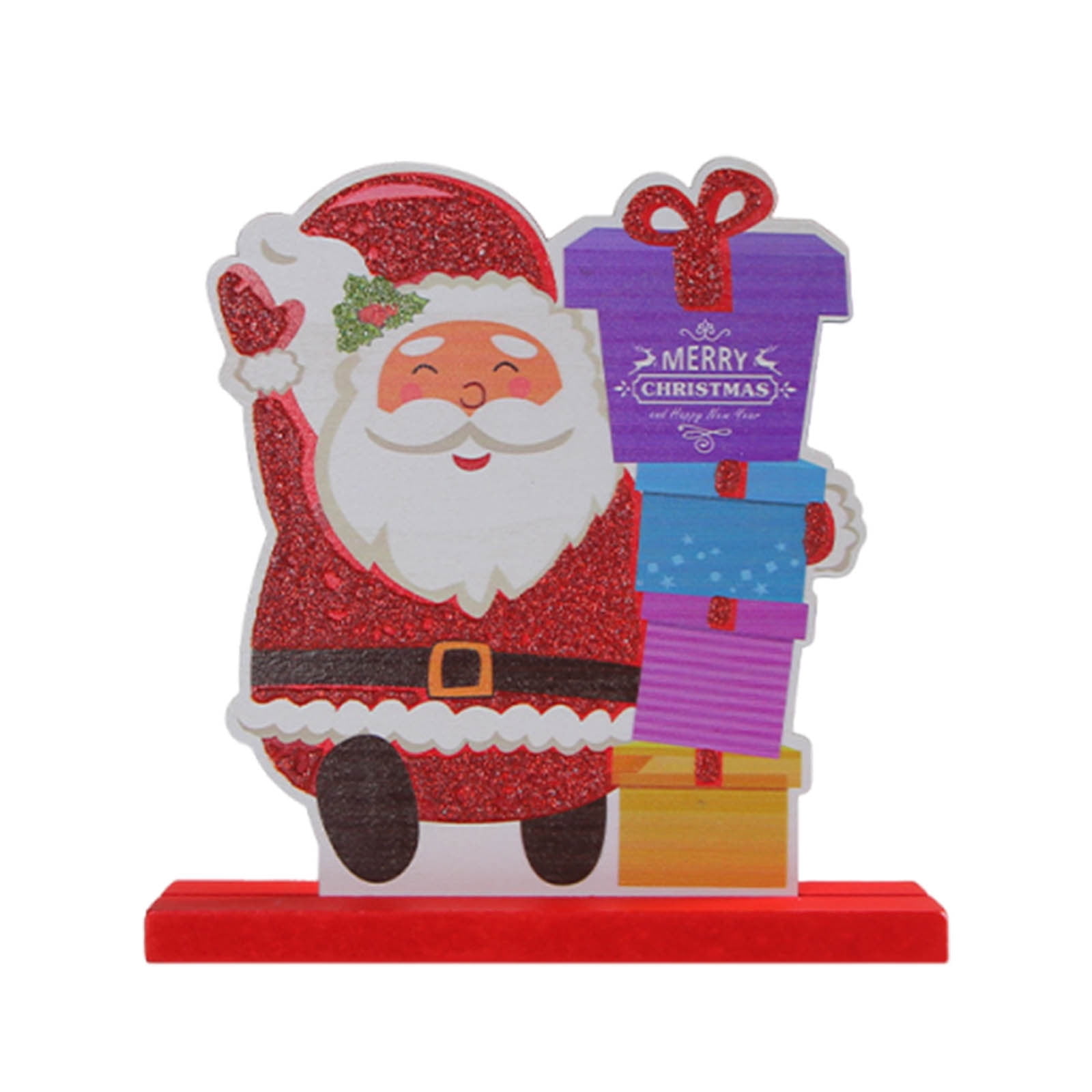 CASAFUN Christmas Table Centerpiece Decoration Merry Christmas Tabletop ...