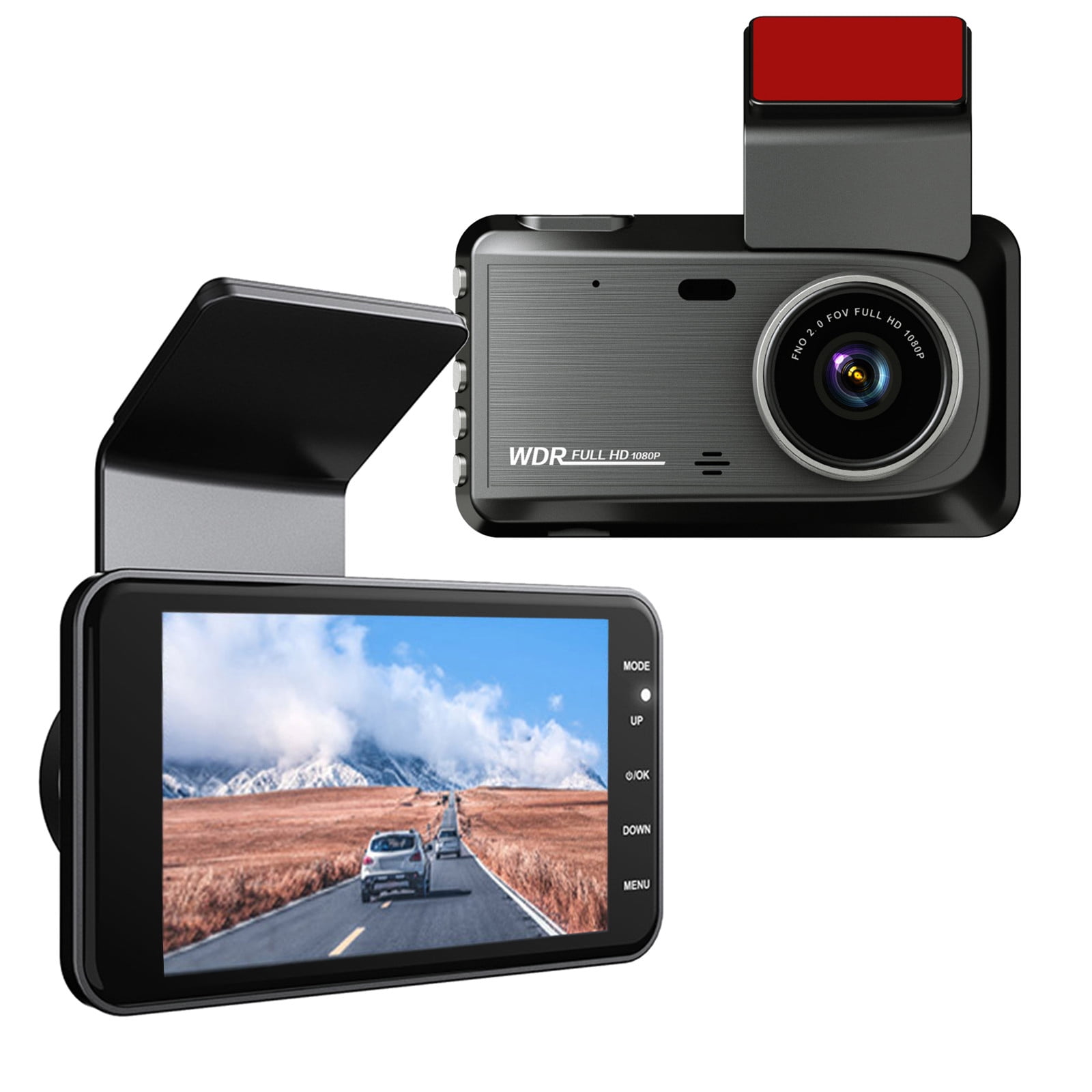 CASAFUN Dash Cam Car Recorder with G-Sensor Super Night Vision 170 Wide ...