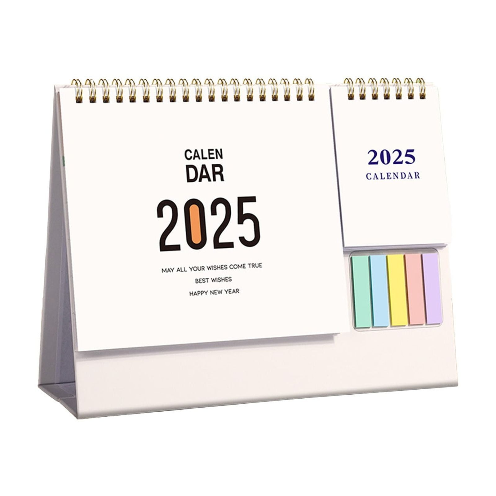 CASAFUN Desk Calendar 2025,16 Months January 2024 to December 2025,Desk ...