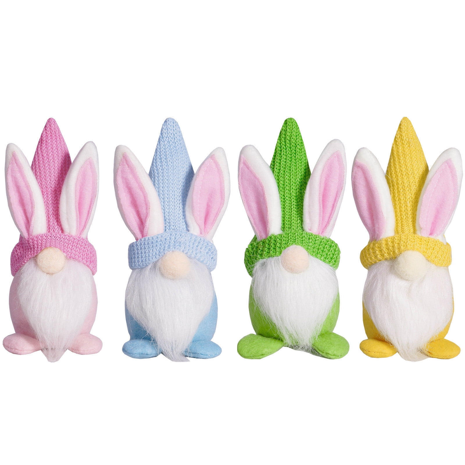 CASAFUN Easter Decorations,Handmade Easter Bunny Gnomes Plush Ornaments ...