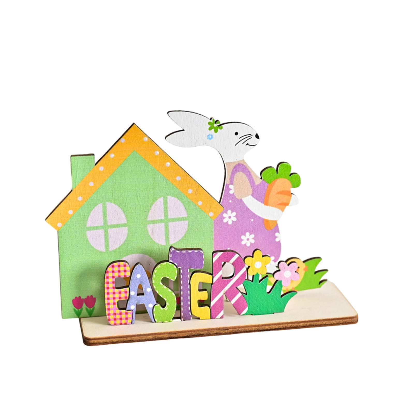 CASAFUN Easter Wooden Table Sign, Table Centerpieces Tabletop ...