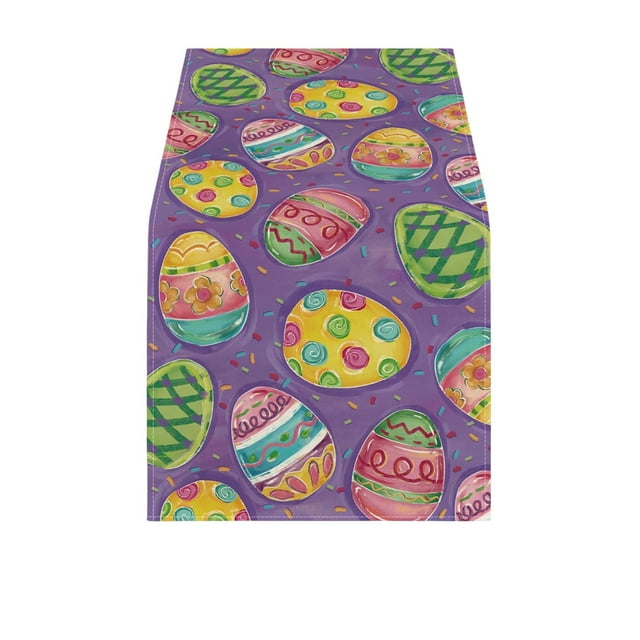 CASAFUN Egg Toss Easter Flag Double Sided Easter Garden Flag for ...