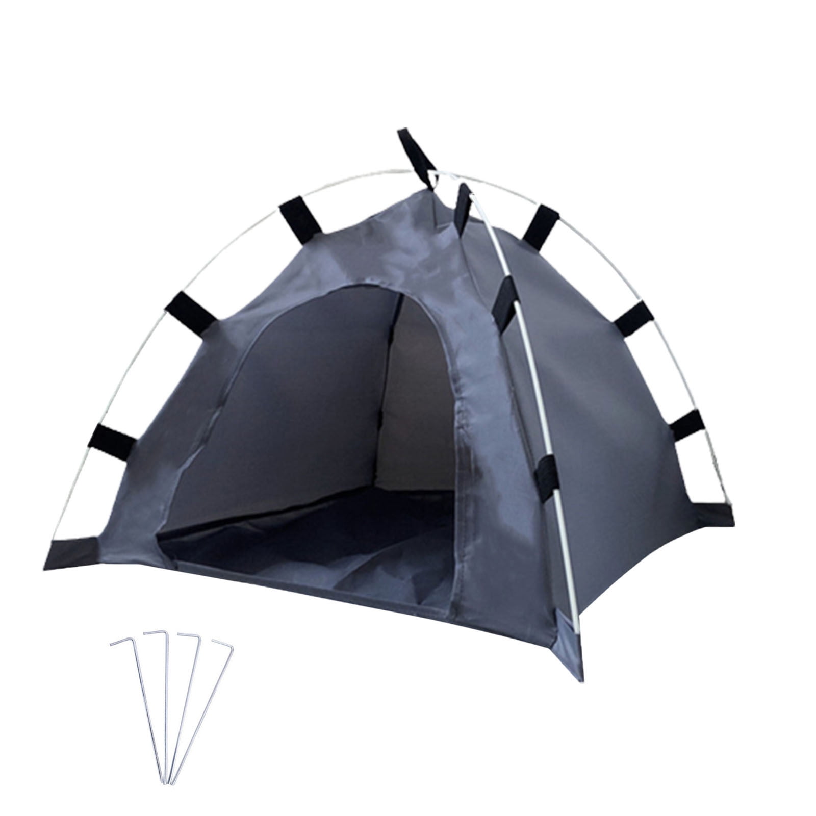 CASAFUN Enclosed Covered Cats Tent Outdoor Cave Bed House Cats Puppy or ...