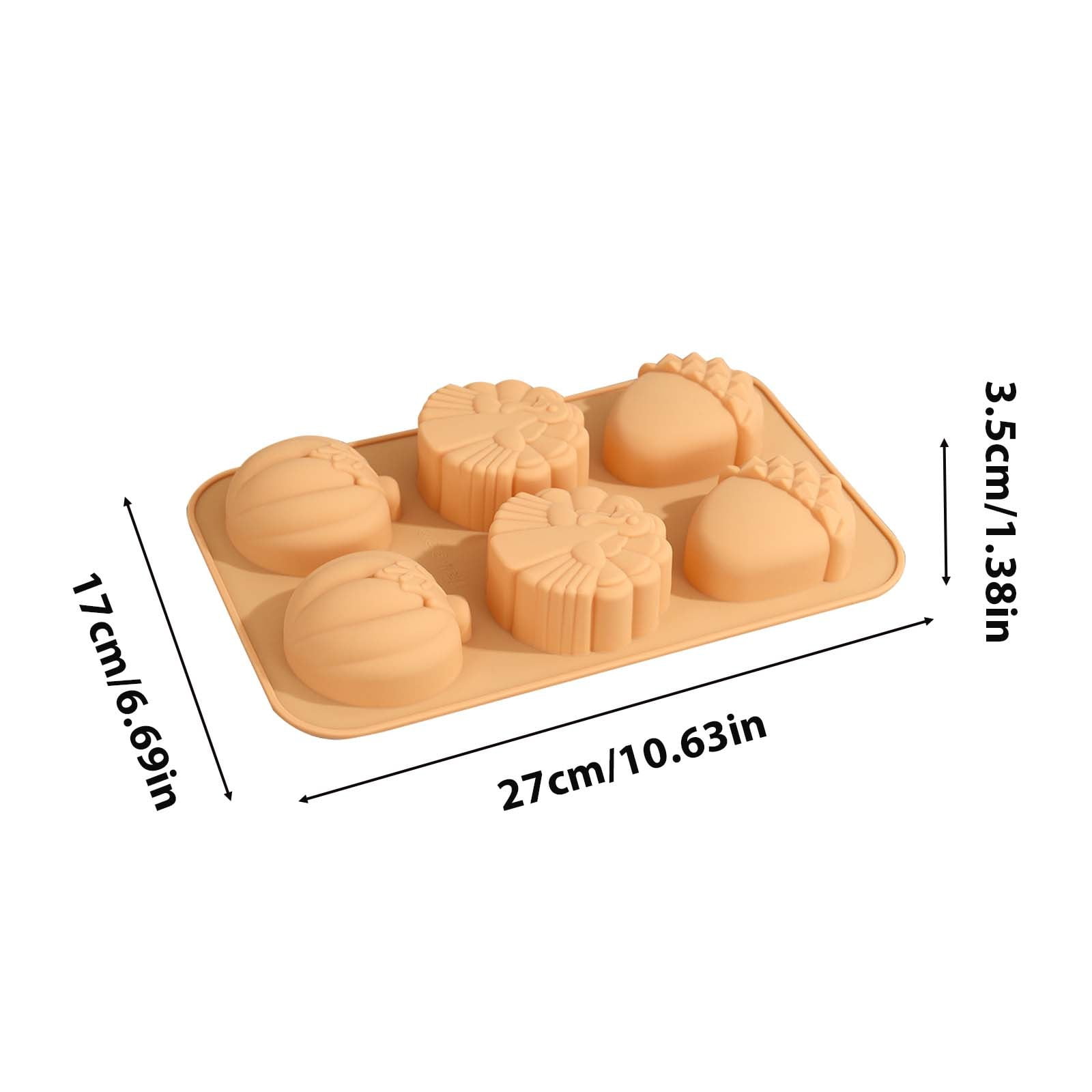 CASAFUN Fall Soap Molds Silicone Acorn Leaf Mold, Fall Autumn Baking ...