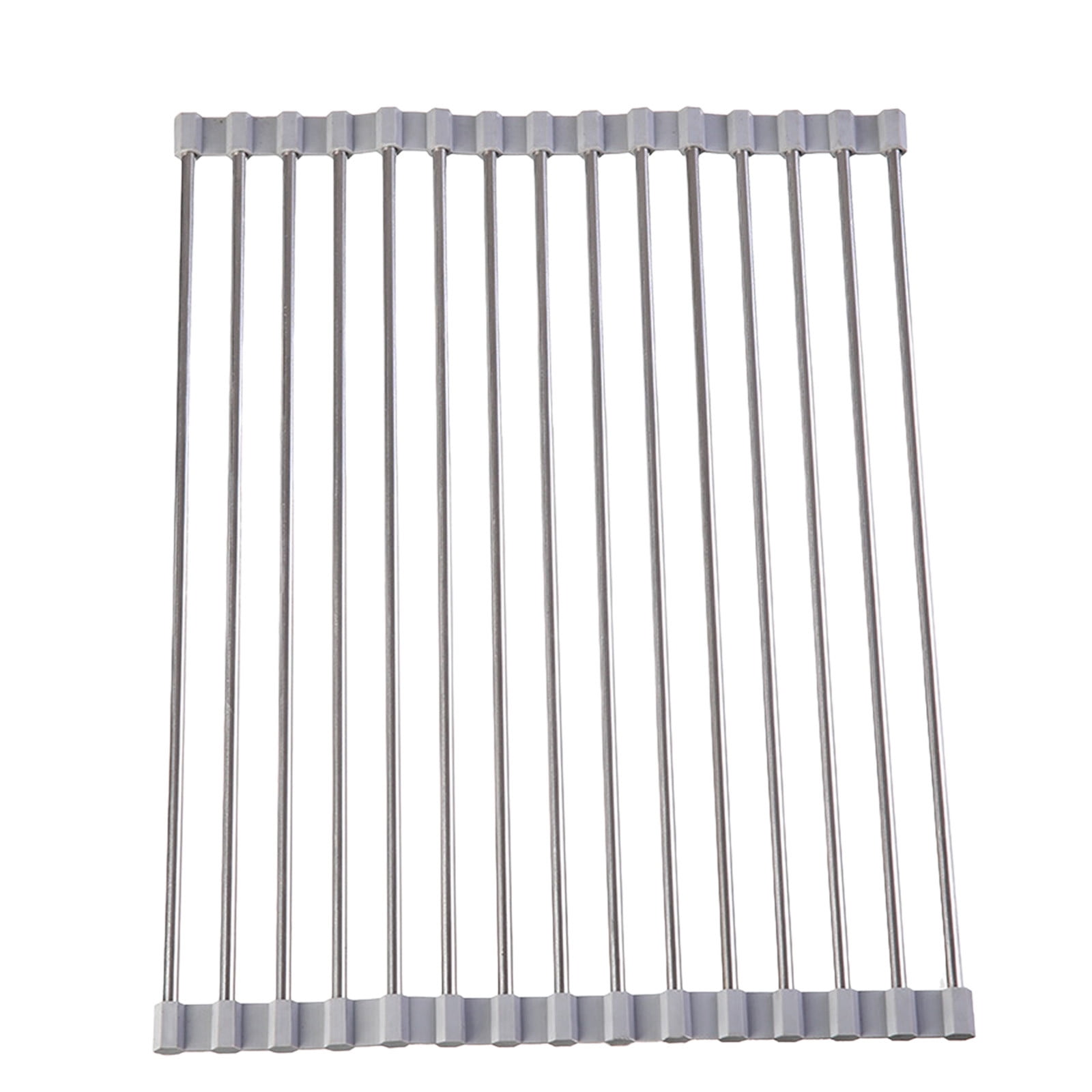 CASAFUN Foldable Kitchen Rolling Dish Drainer Roll Dish Drying Rack ...